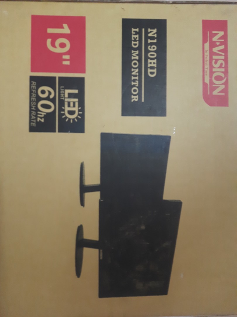 Nvision 19 inch LED Monitor 60hz PC Computer Screen, Computers & Tech ...