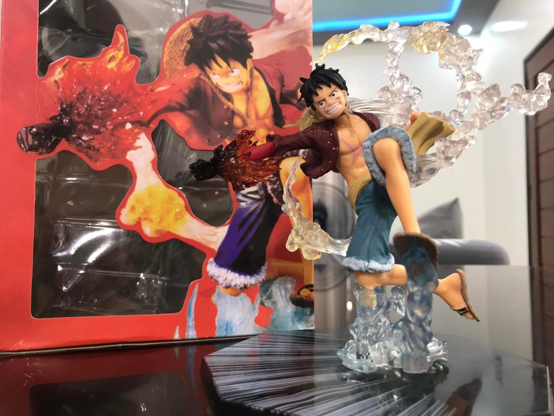 One Piece figure set of 3, Hobbies & Toys, Toys & Games on Carousell