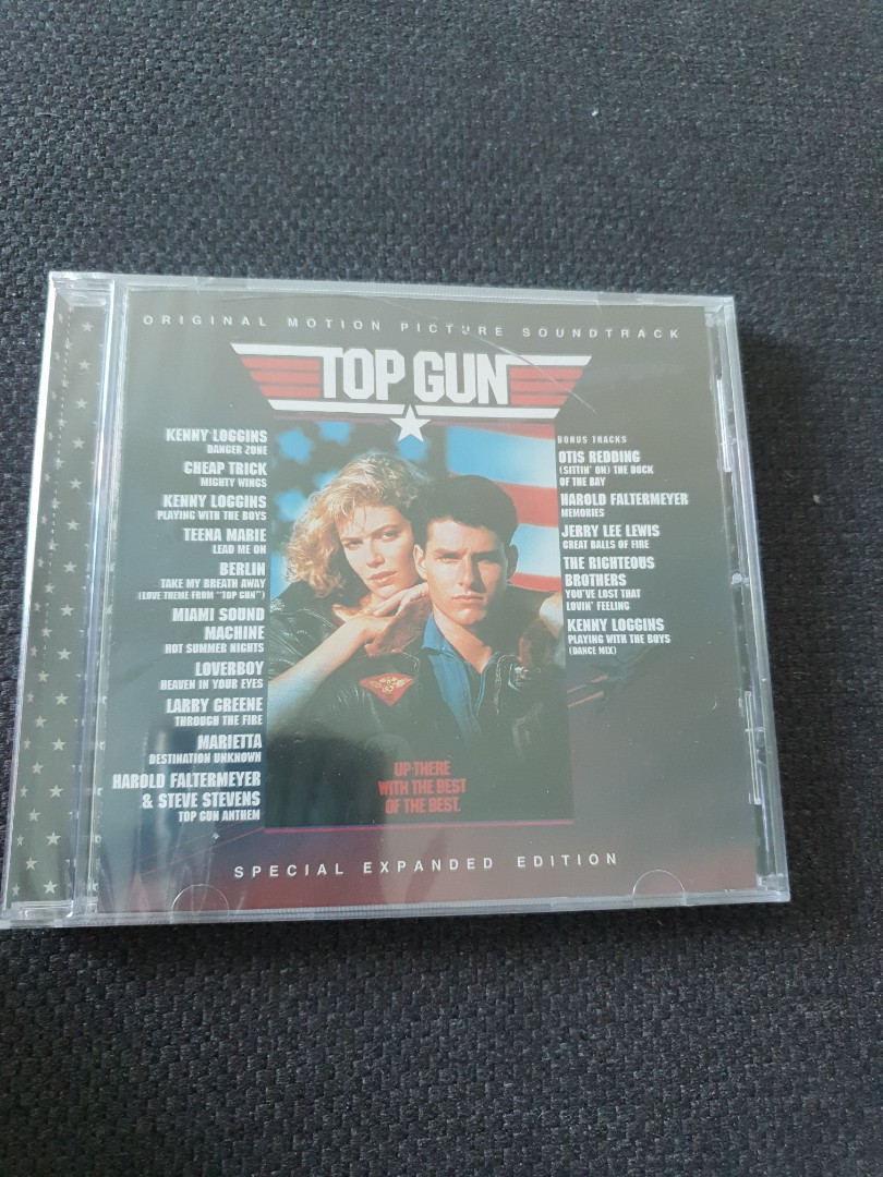OST Top Gun Special Expanded Edition, 5 bonus tracks, Hobbies & Toys ...