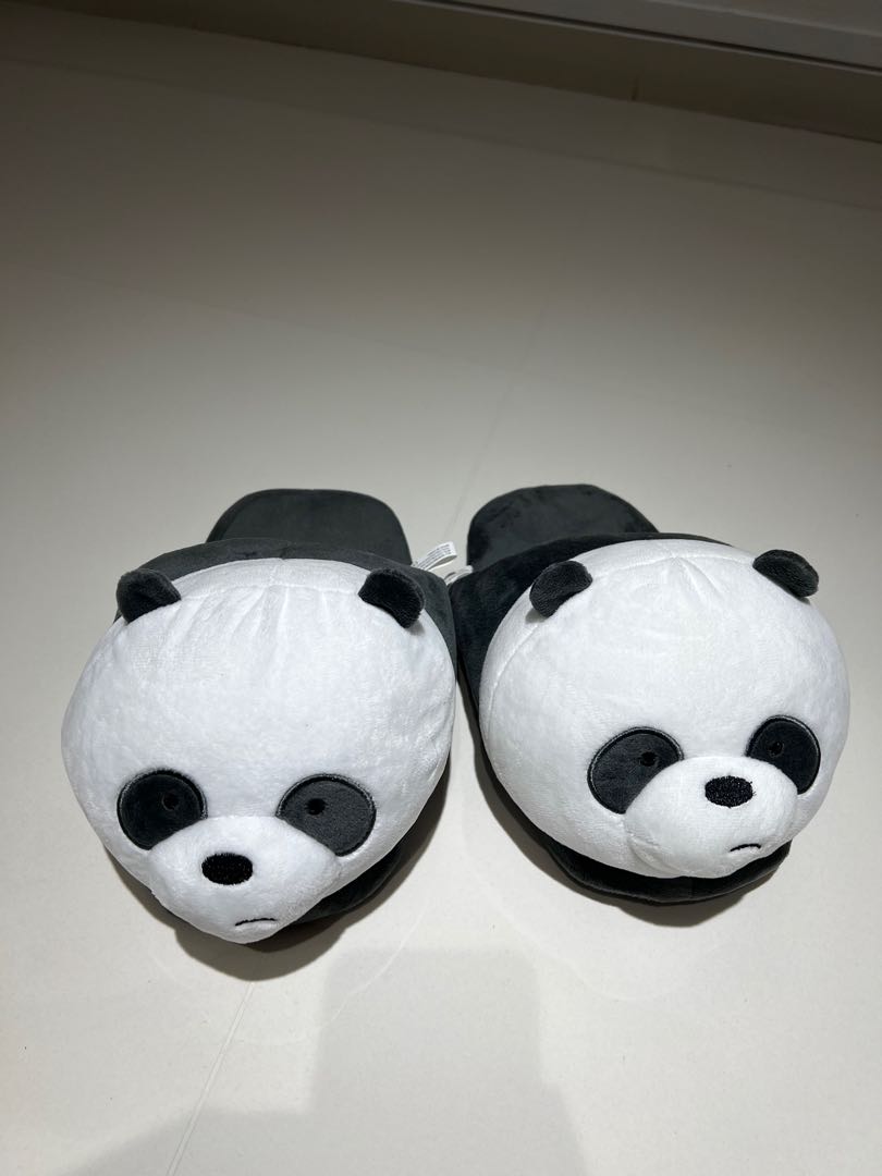 Panda Slipper, Women's Fashion, Footwear, Sandals on Carousell