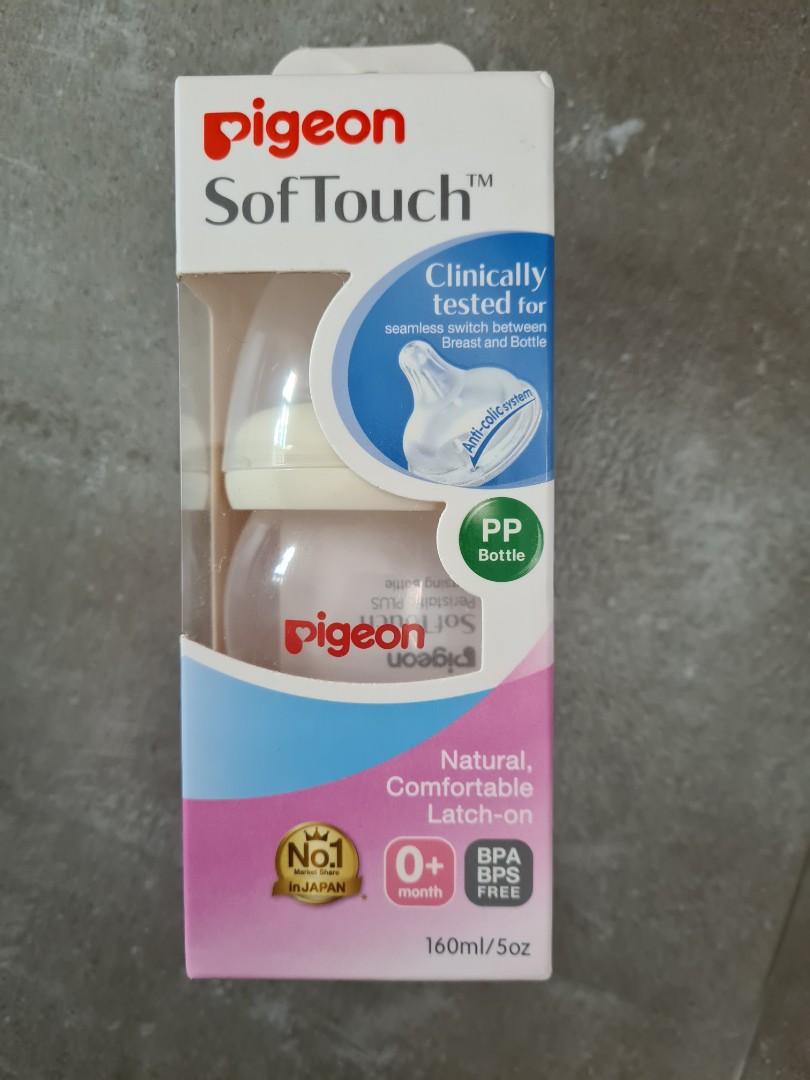 Pigeon Soft Touch 160ml, Babies & Kids, Nursing & Feeding ...