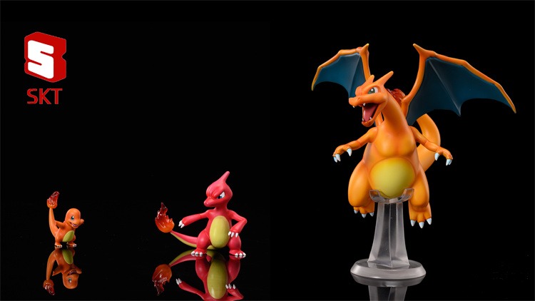 [PO] SKT Studio - Pokemon World Zukan Charizard Set 1/20 - Statues GK, Hobbies & Toys, Toys ...