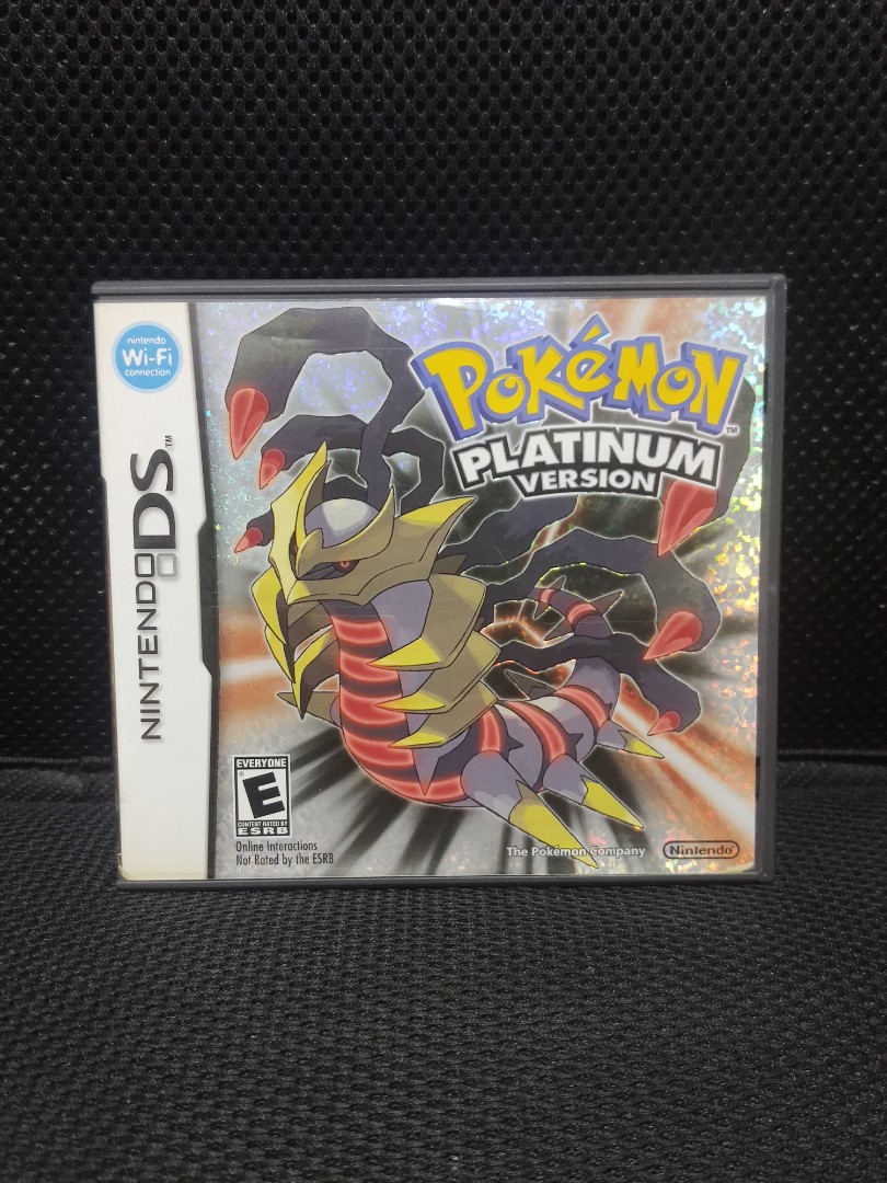 Pokemon platinum ds game authentic (CIB), Video Gaming, Video Games ...