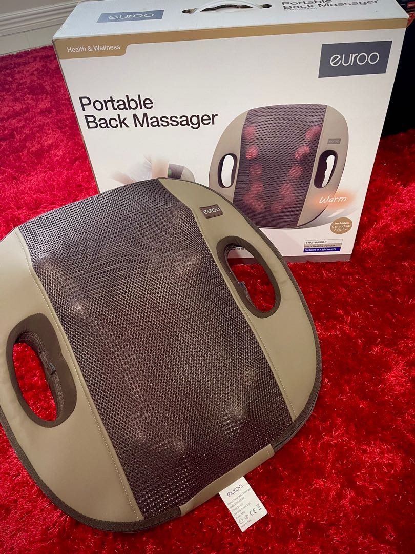 Portable Back Massager, Health & Nutrition, Massage Devices on Carousell