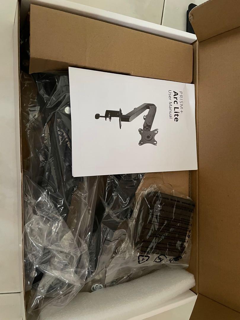 Prism Plus Arc Lite Monitor Arm, Computers & Tech, Parts & Accessories ...