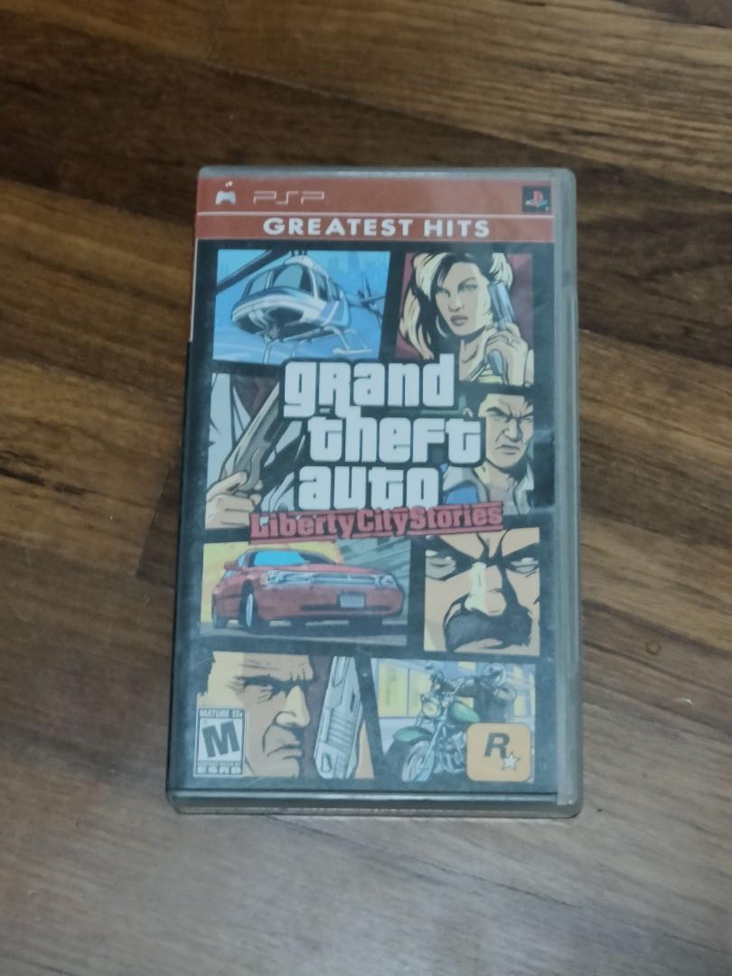 PSP Grand Theft Auto Liberty Town Stories, Video Gaming, Video Games ...