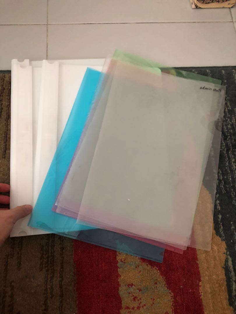 Punch hole and L shaped Files, Hobbies & Toys, Stationery & Craft ...