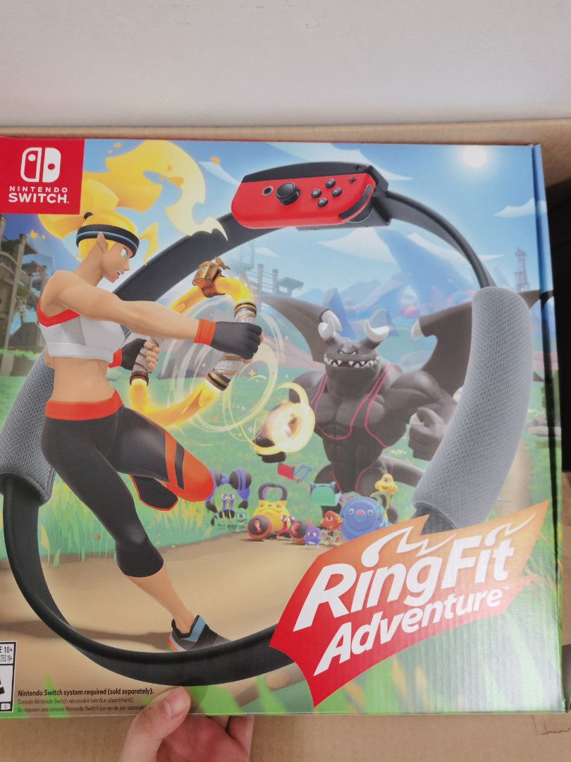 ring fit adventures, Video Gaming, Video Games, Nintendo on Carousell