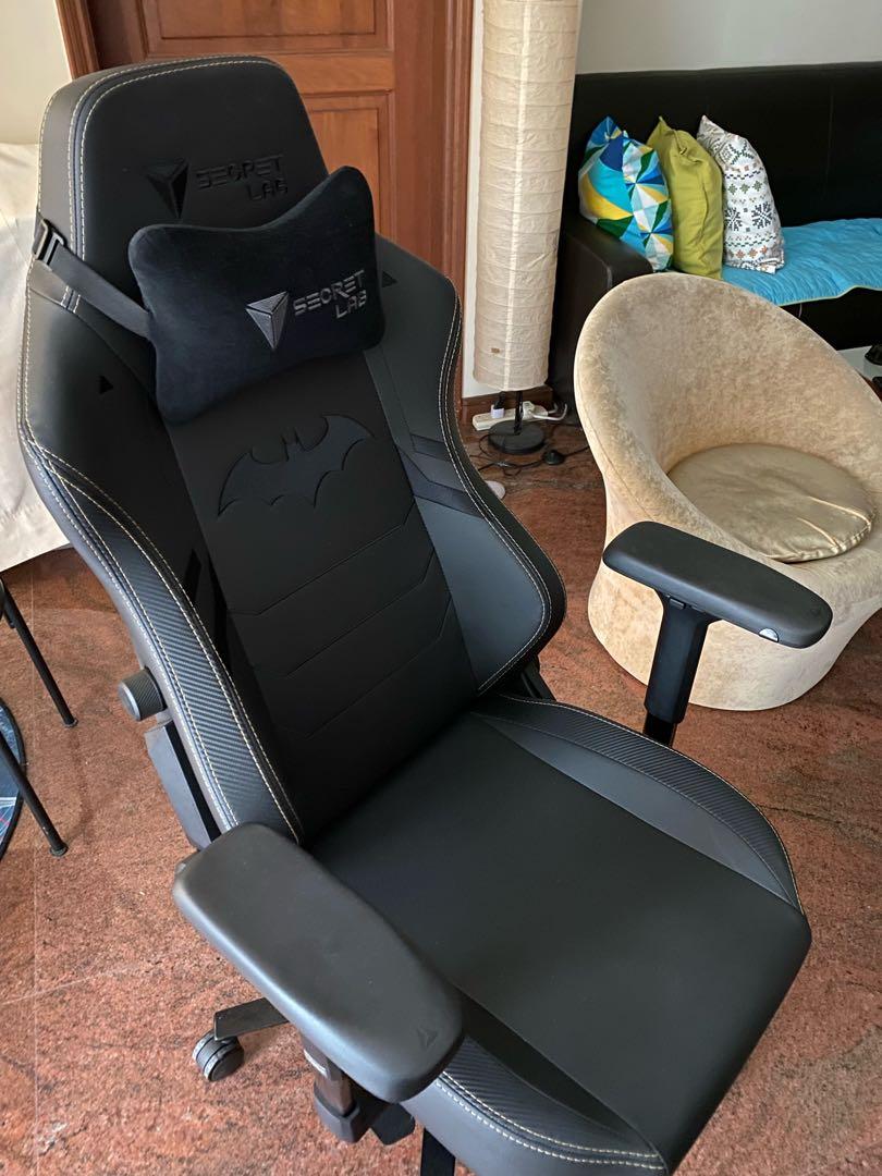 Secret lab batman series gaming chair. Price for 1, negotiable. Fast ...