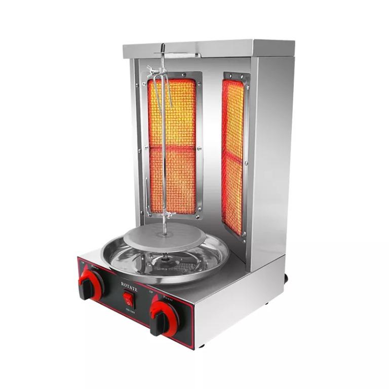 Shawarma Machine Xm-25 GAS SMALL MIDDLE EASTERN GRILL, Commercial ...