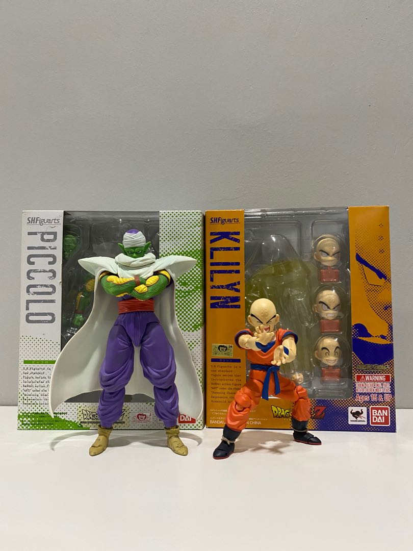 SHF Piccolo 1.0 & Krillin 1.0, Hobbies & Toys, Toys & Games on Carousell