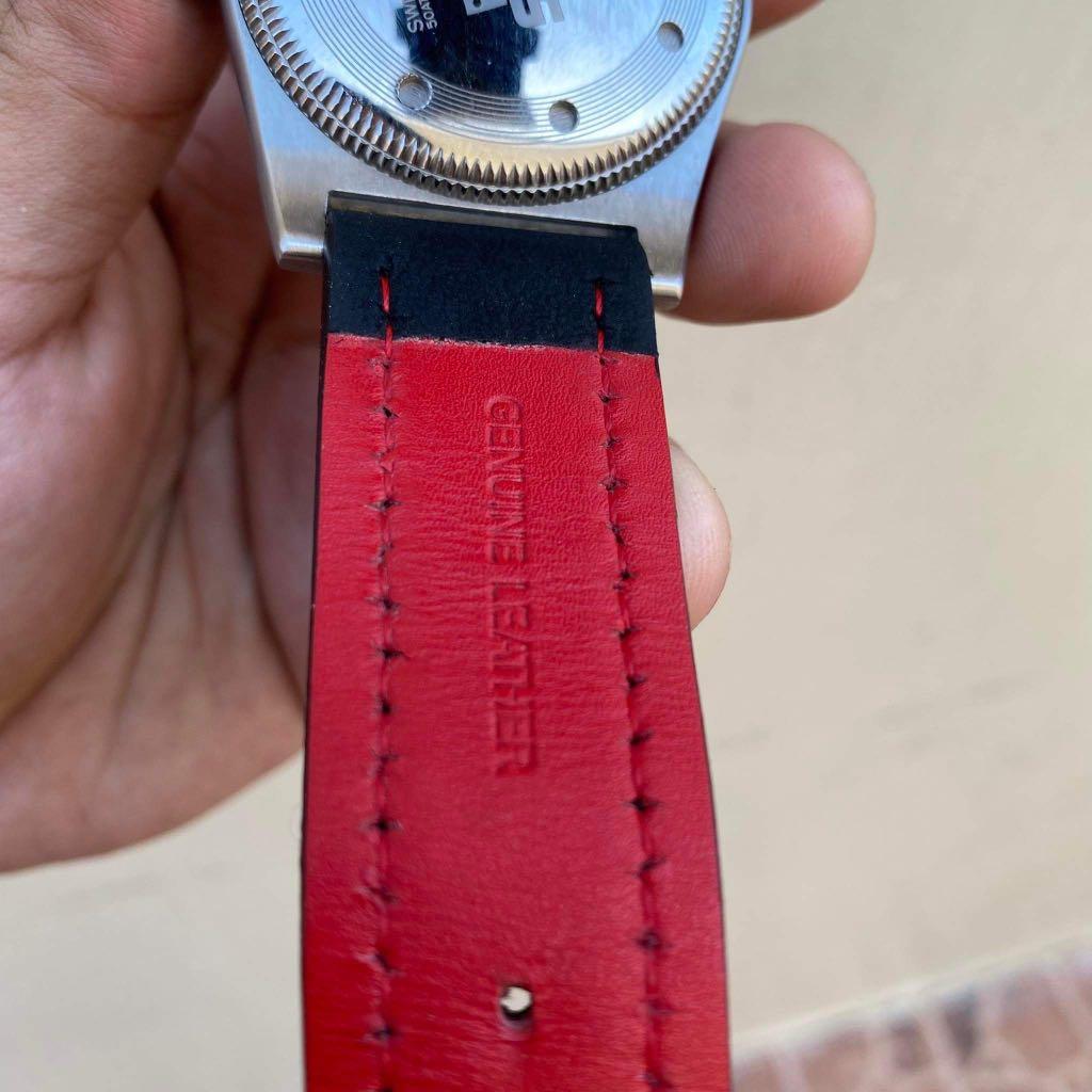 Shield Jarrod Leather Diver’s Watch For Men, Men's Fashion, Watches ...