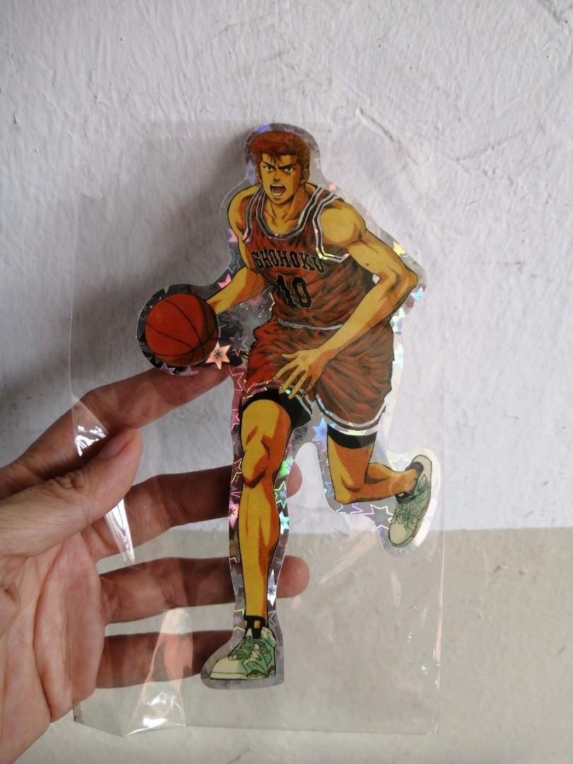Slam Dunk Hologram Plastic Sticker Set 10 stickers, Hobbies & Toys ...