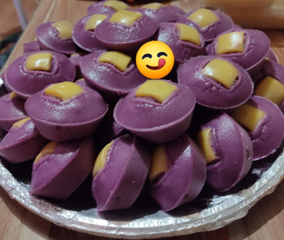 Soft and Yummy Ube Puto Cheese, Food & Drinks, Local Eats on Carousell