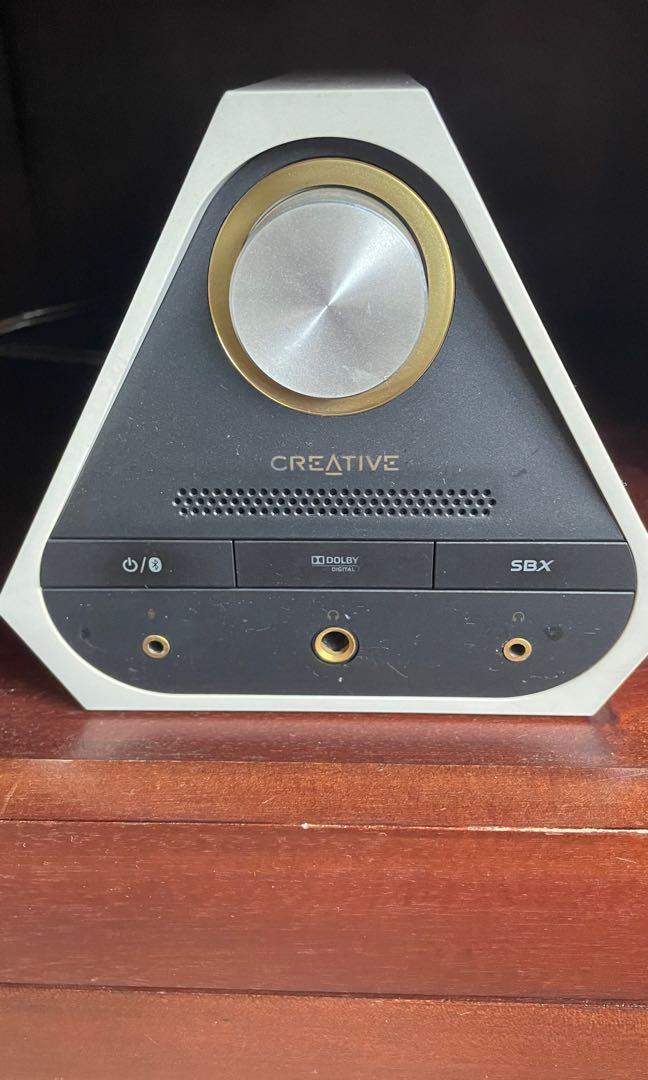 Sound Blaster X7 Limited Edition with Emu passive speaker, Audio ...