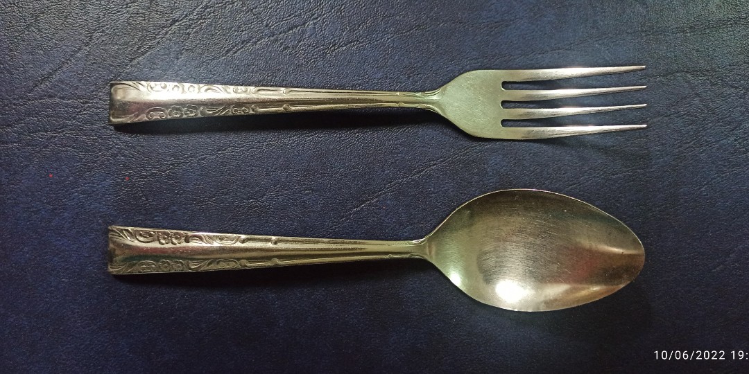 Spoons and forks for canteen/cafeteria/eatery, Furniture & Home Living ...