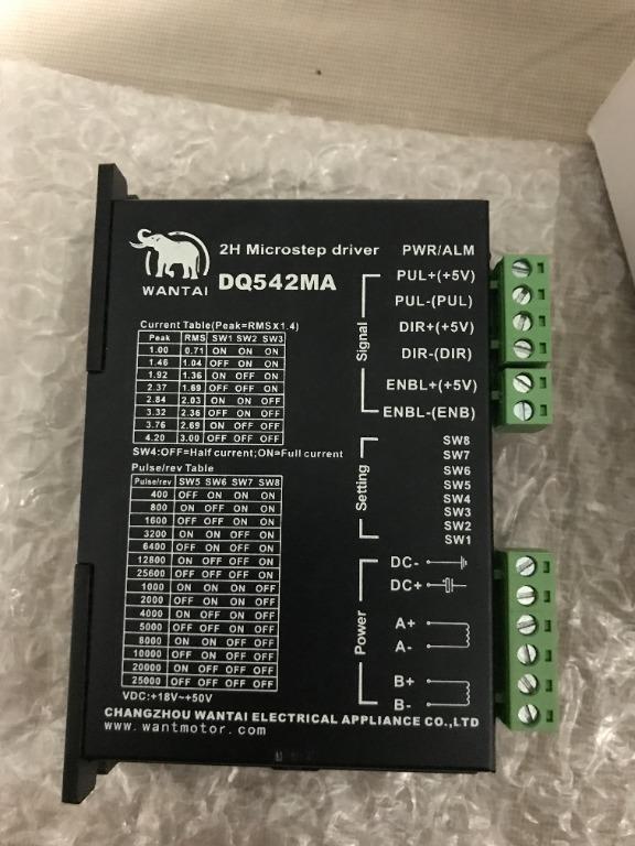 Stepper Motor Driver DQ542MA 4A [PRICE STILL NEGOTIABLE], Hobbies ...