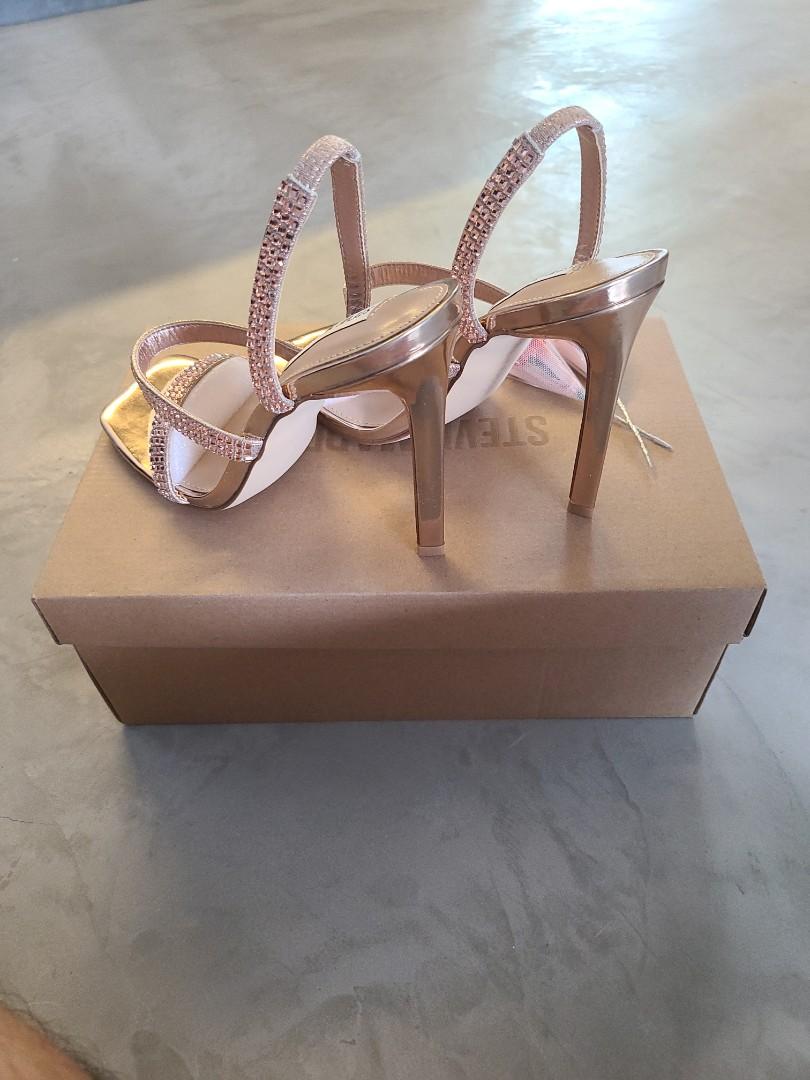 Steve Madden Grade R Rose Gold, Women's Fashion, Footwear, Heels on ...
