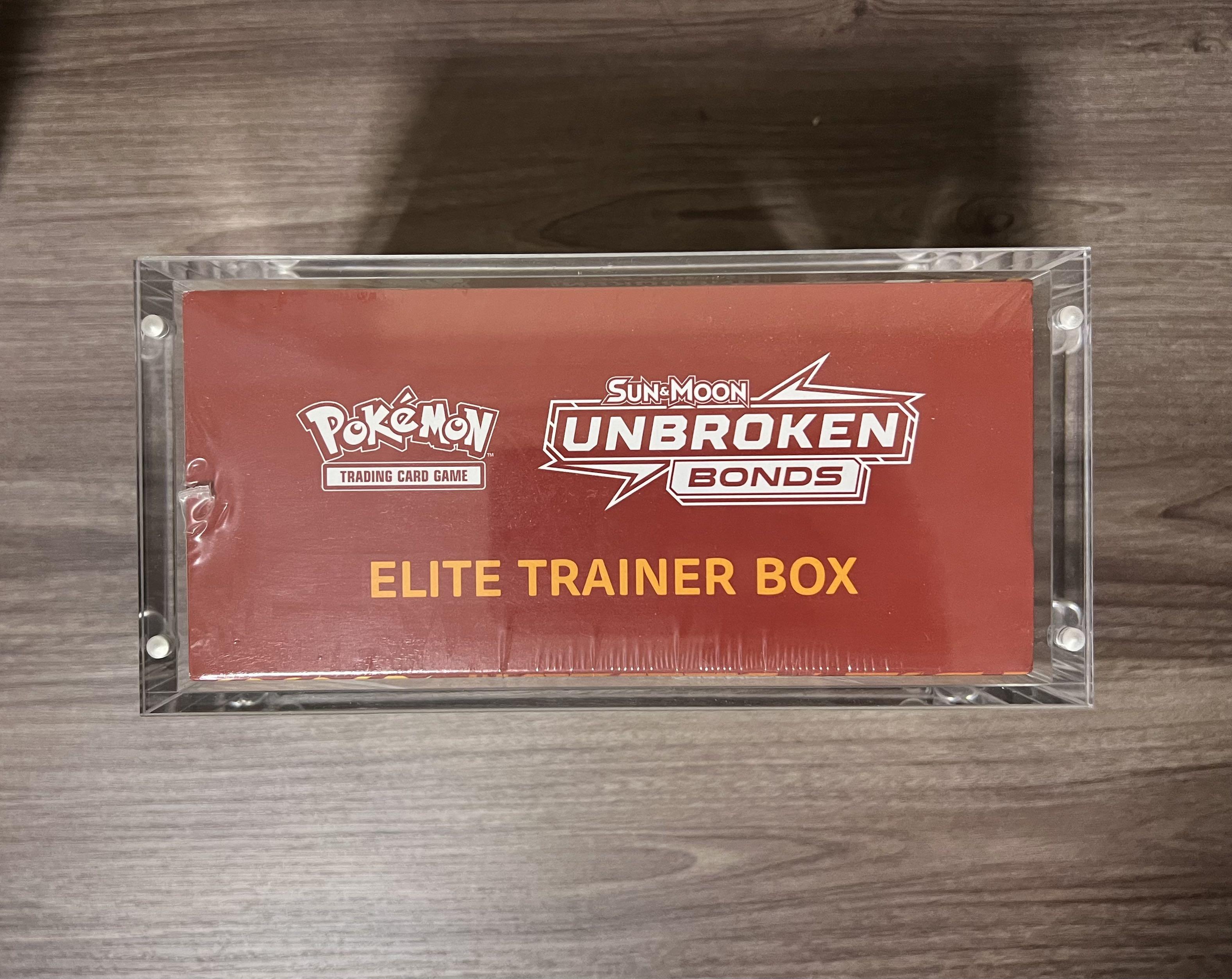Sun & Moon Unbroken Bonds Elite Trainer Box - Pokémon TCG Sealed ETB ...