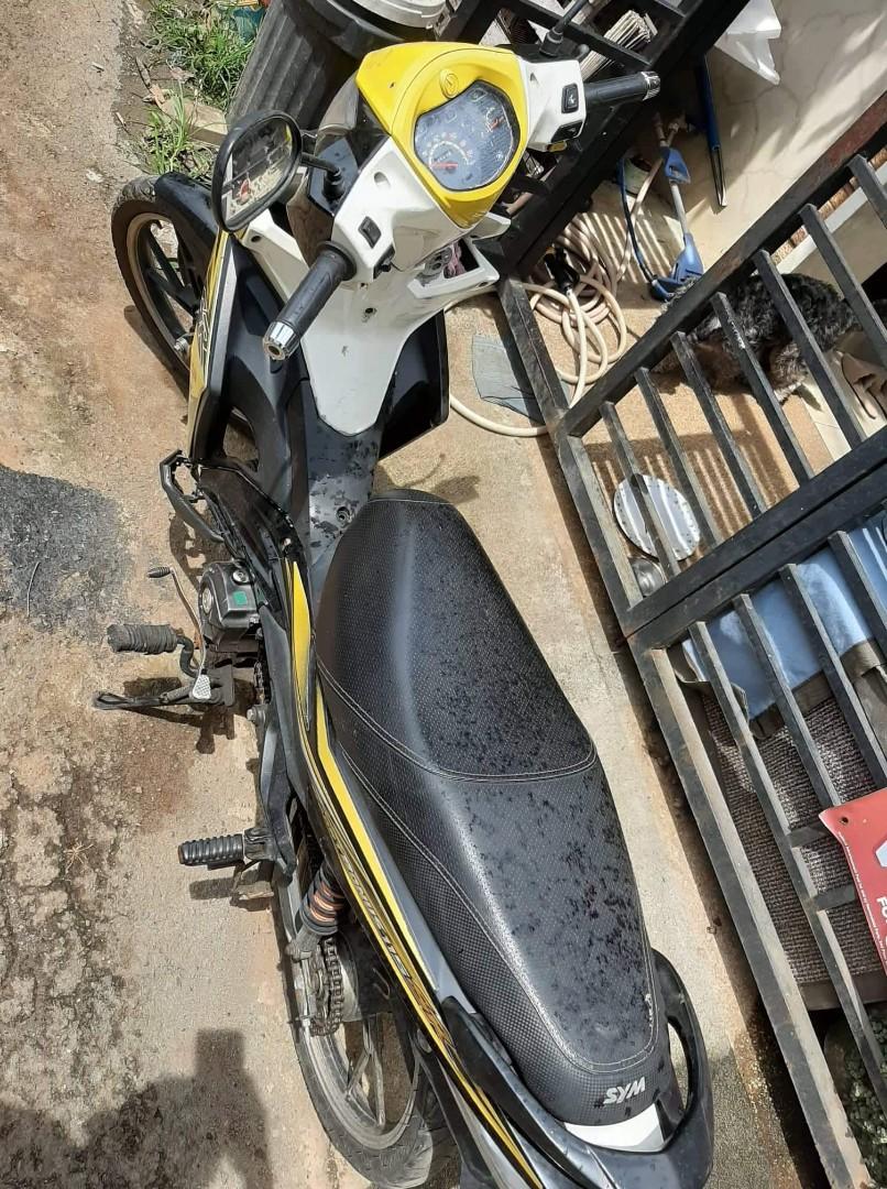Sym 2017 model SR 115, Motorbikes, Motorbikes for Sale on Carousell