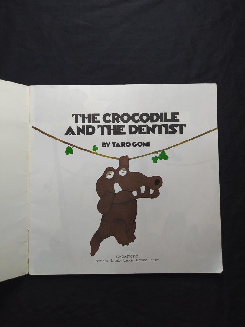 Taro Gomi- The crocodile & the dentist, Hobbies & Toys, Books ...