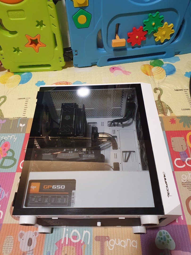 Techware Case, Asrock motherboard, cpu fan and 650w PSU, Computers ...