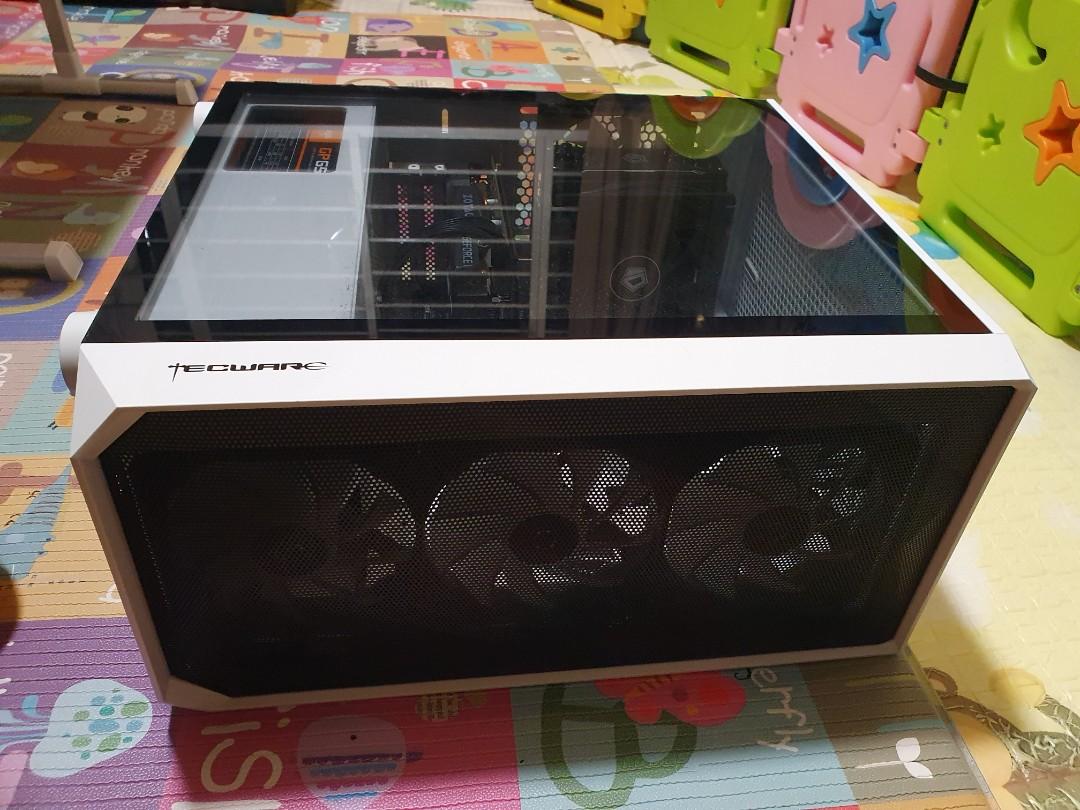 Techware Case, Asrock motherboard, cpu fan and 650w PSU, Computers ...