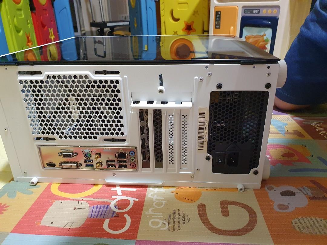 Techware Case, Asrock motherboard, cpu fan and 650w PSU, Computers ...