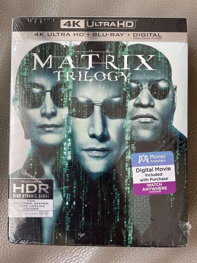 The Matrix Trilogy - 4K Ultra HD Blu-ray (US Import), Hobbies & Toys ...