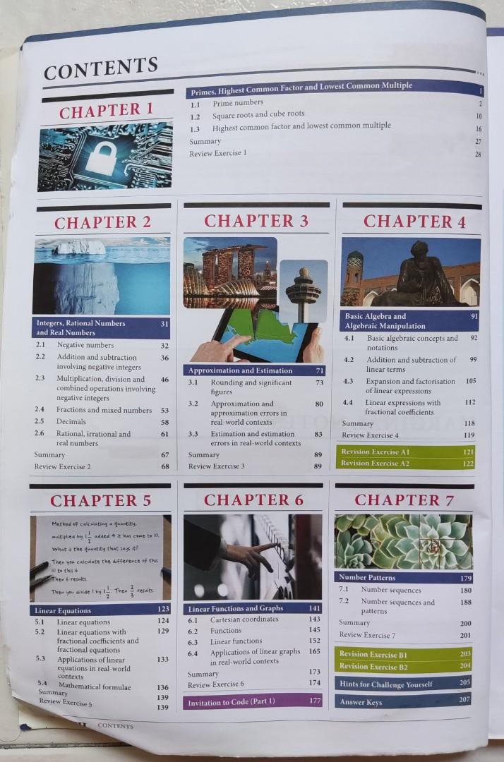 Think! Mathematics Textbook 1A Secondary New Syllabus Mathematics 8th ...