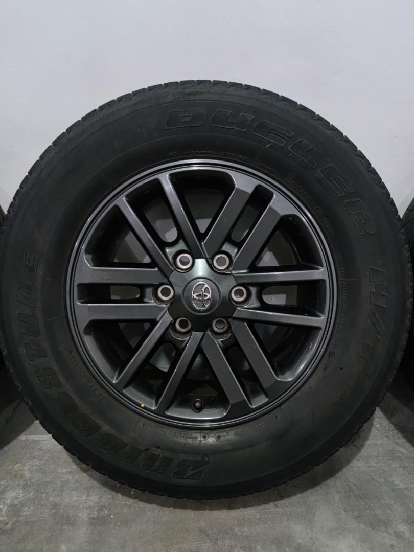 Toyota Fortuner Mags 17" Gunmetal, Car Parts & Accessories, Mags and ...