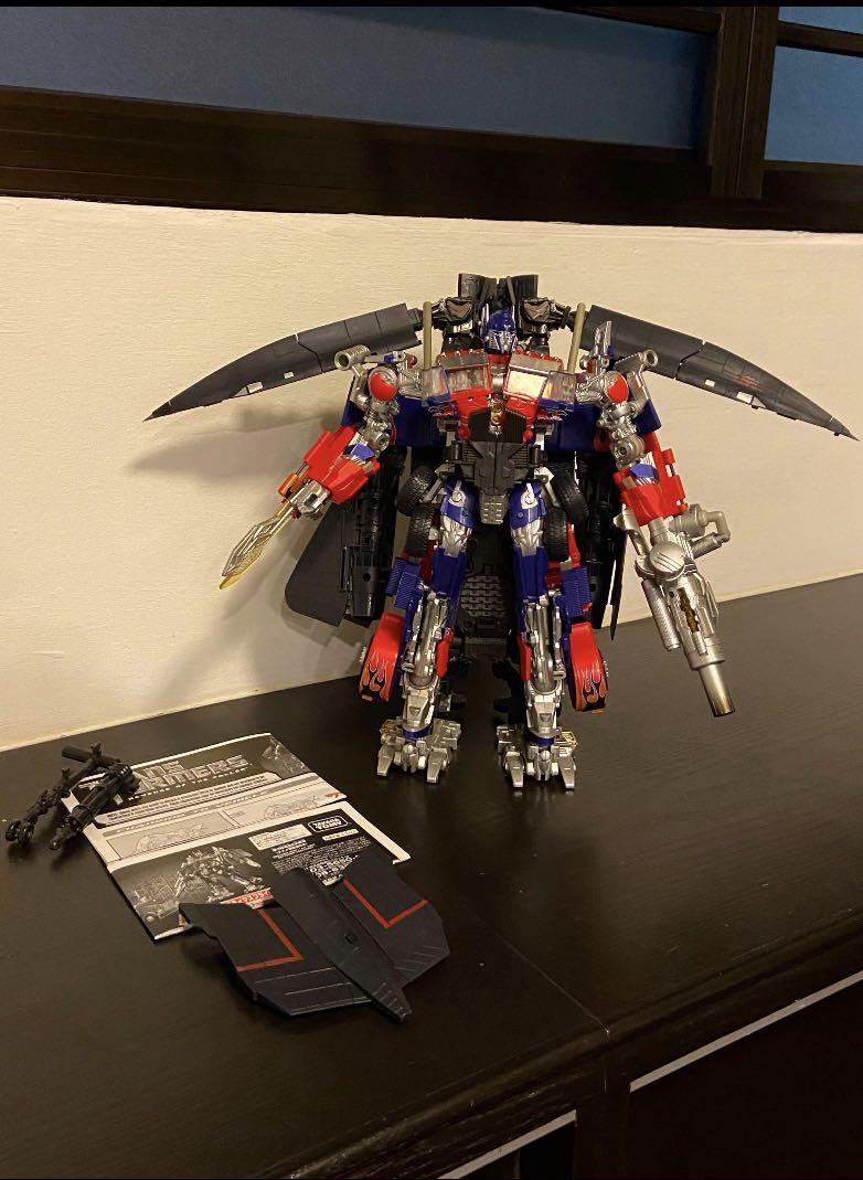 Transformers Movie ROTF DOTM AOE Jetpower Jetwing Optimus Prime Black ...
