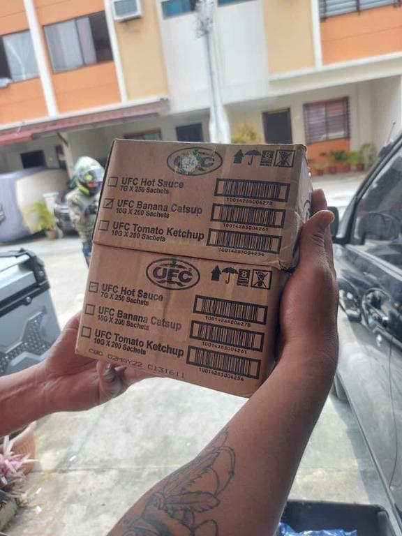 UFC Banana Ketchup 10grams Sachet to-go 200pcs, Food & Drinks, Spice ...