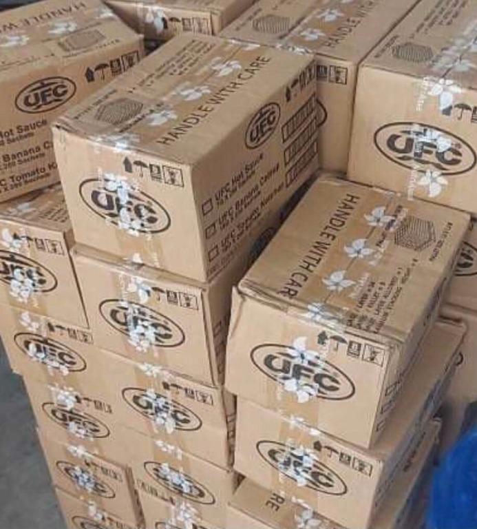 UFC Banana Ketchup 10grams Sachet to-go 200pcs, Food & Drinks, Spice ...