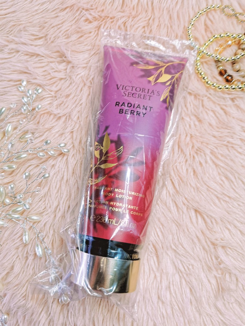 Victoria's Secret Radiant Berry Fragrance Lotion 236ml, Beauty ...