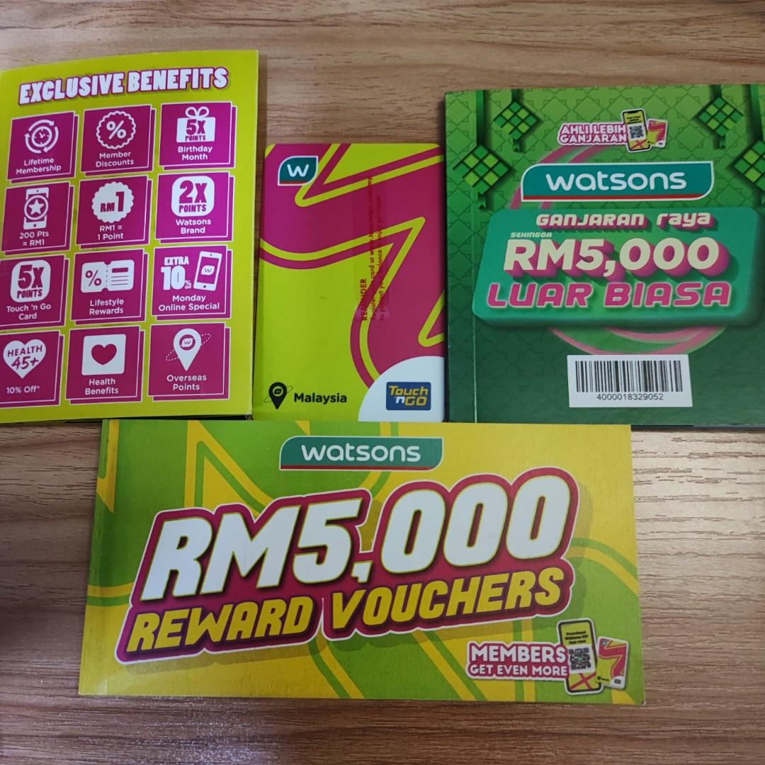 Watson Touch n Go with RM50 preloaded, Everything Else on Carousell