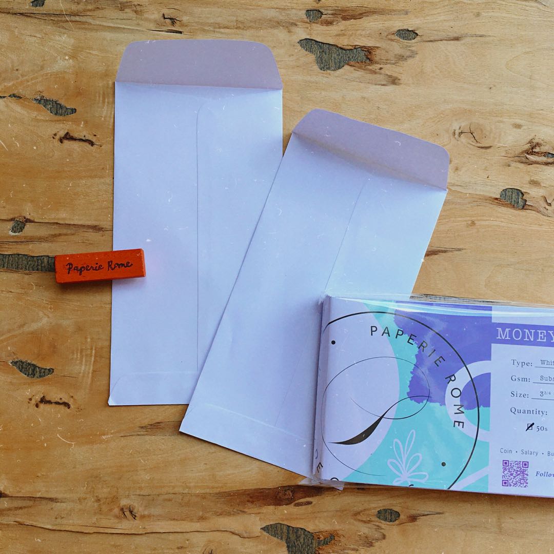 White Coin Envelope #8, Printable, Hobbies & Toys, Stationary & Craft ...