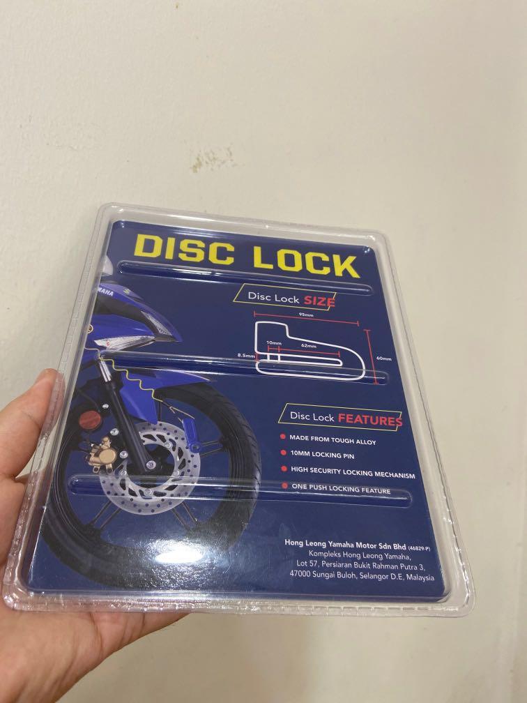 Yamaha DISC LOCK, Auto Accessories on Carousell