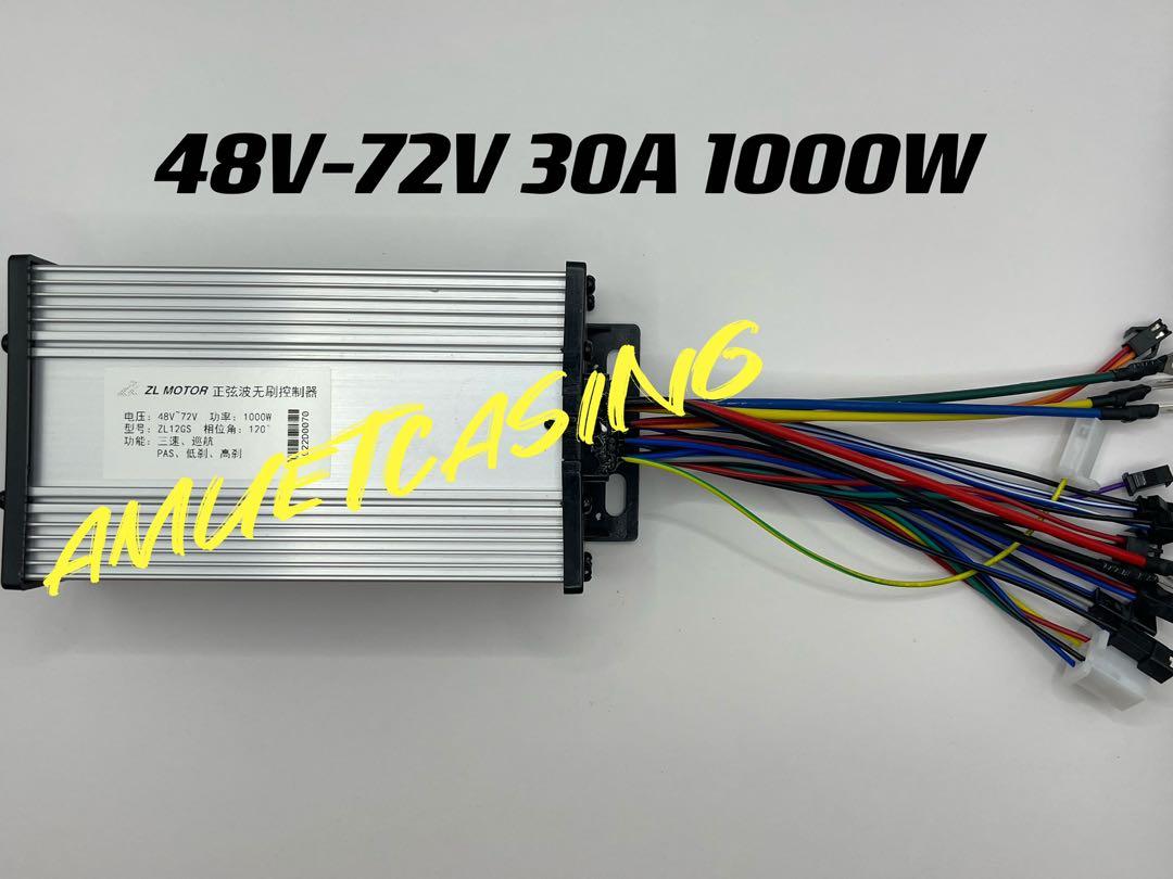 ZL 48v-72v 30a 1000w controller, Sports Equipment, PMDs, E-Scooters & E-Bikes, E-Scooters & E ...