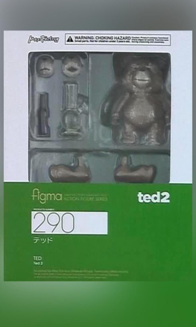 不議價 全新 Figma 290 Ted 2 賤熊, 興趣及遊戲, 玩具 & 遊戲類 - Carousell