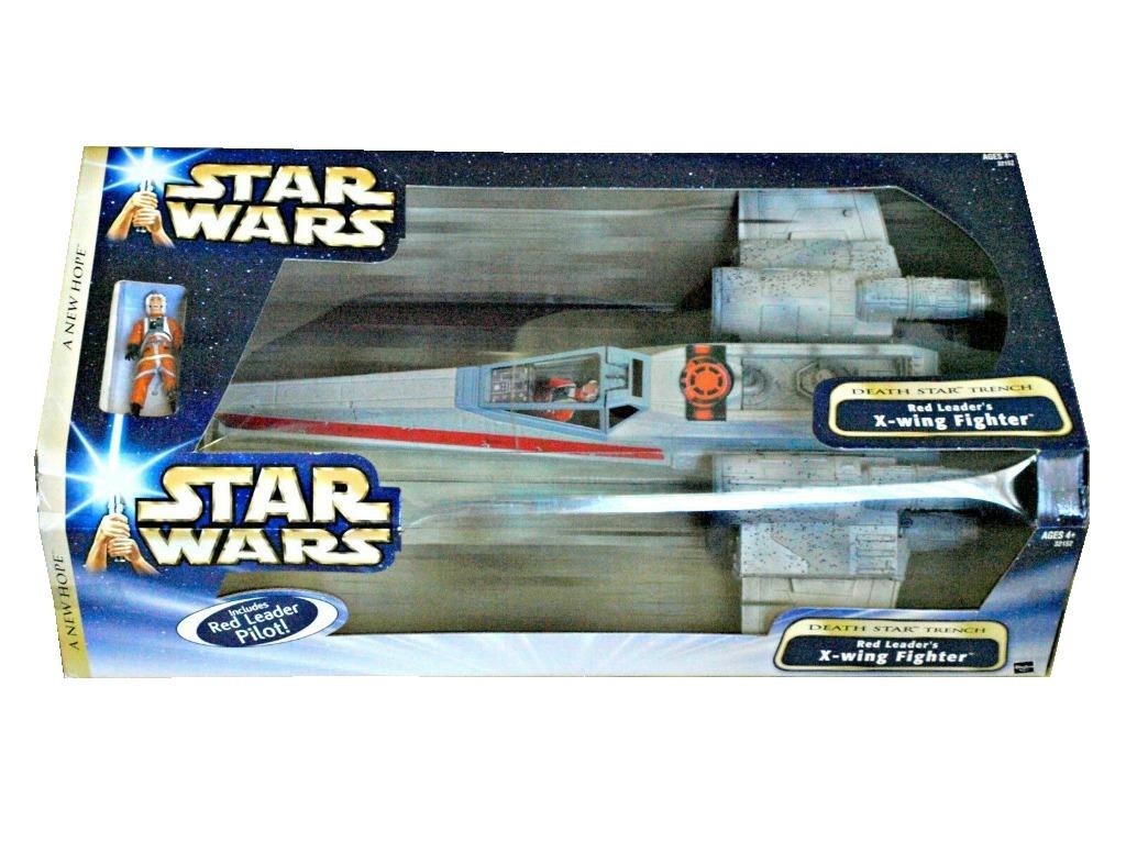 2004 Star Wars RED LEADER'S X-WING FIGHTER, Hobbies & Toys, Toys ...