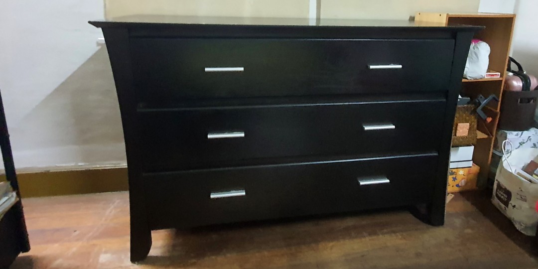 3-layer Cabinet Black, Furniture & Home Living, Furniture, Shelves ...