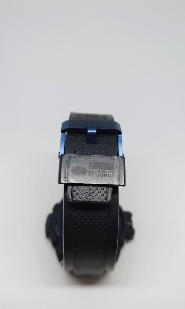 90%新 Casio G Shock GST B100 Blue Note Record 別注版, 名牌, 手錶 - Carousell