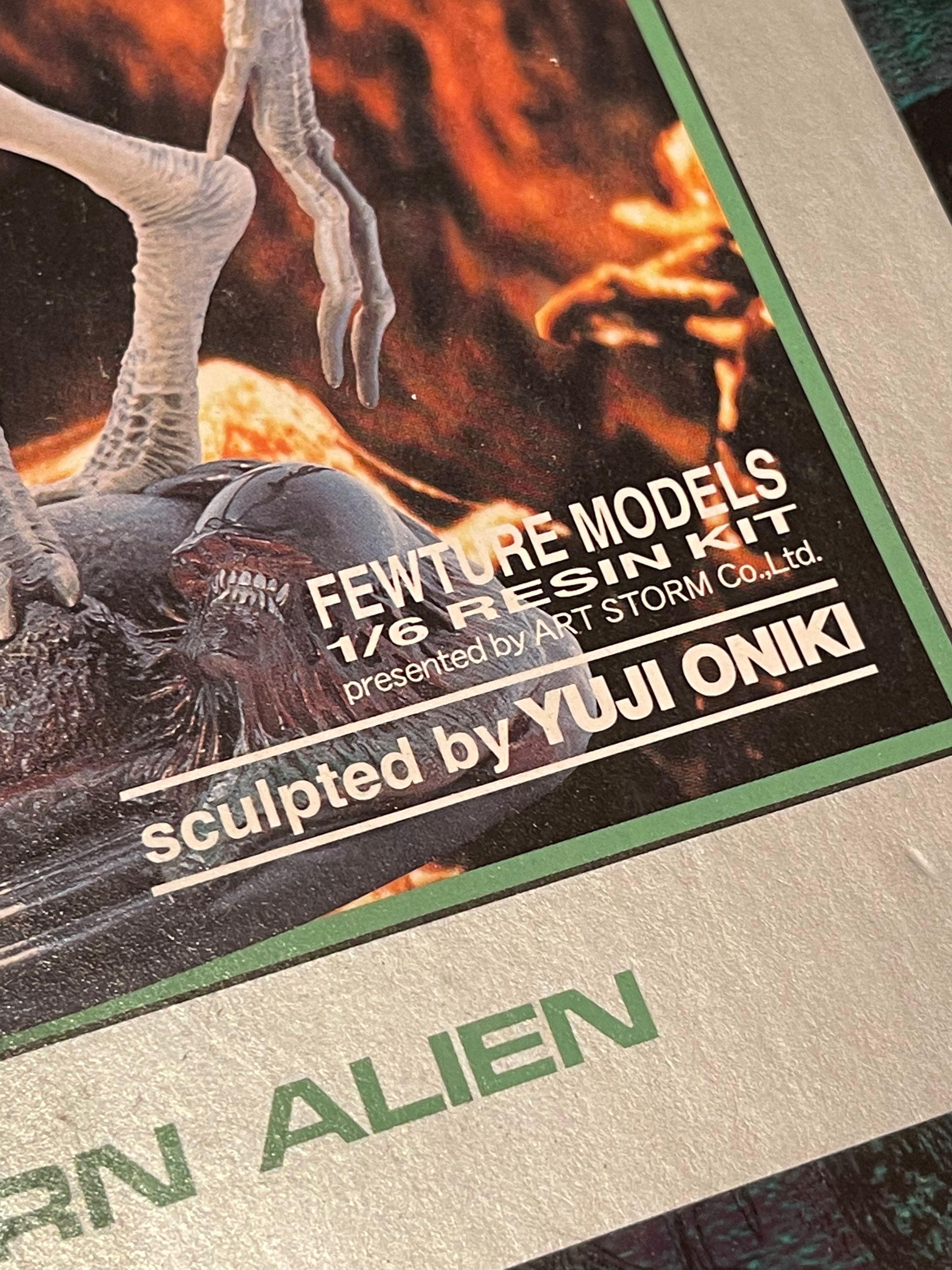 罕有 Fewture 異形電影第四集 Alien Resurrection 1/6 Newborn Alien Model Kit 原件手辦模型 原型製作 鬼木祐二 not Hottoys ...