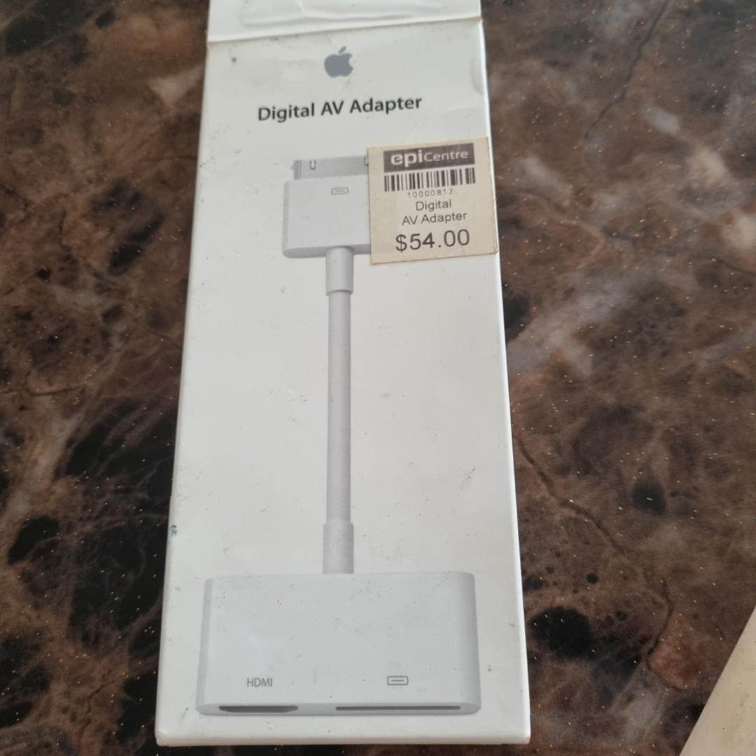 Apple Digital AV adapter, Computers & Tech, Parts & Accessories, Cables ...