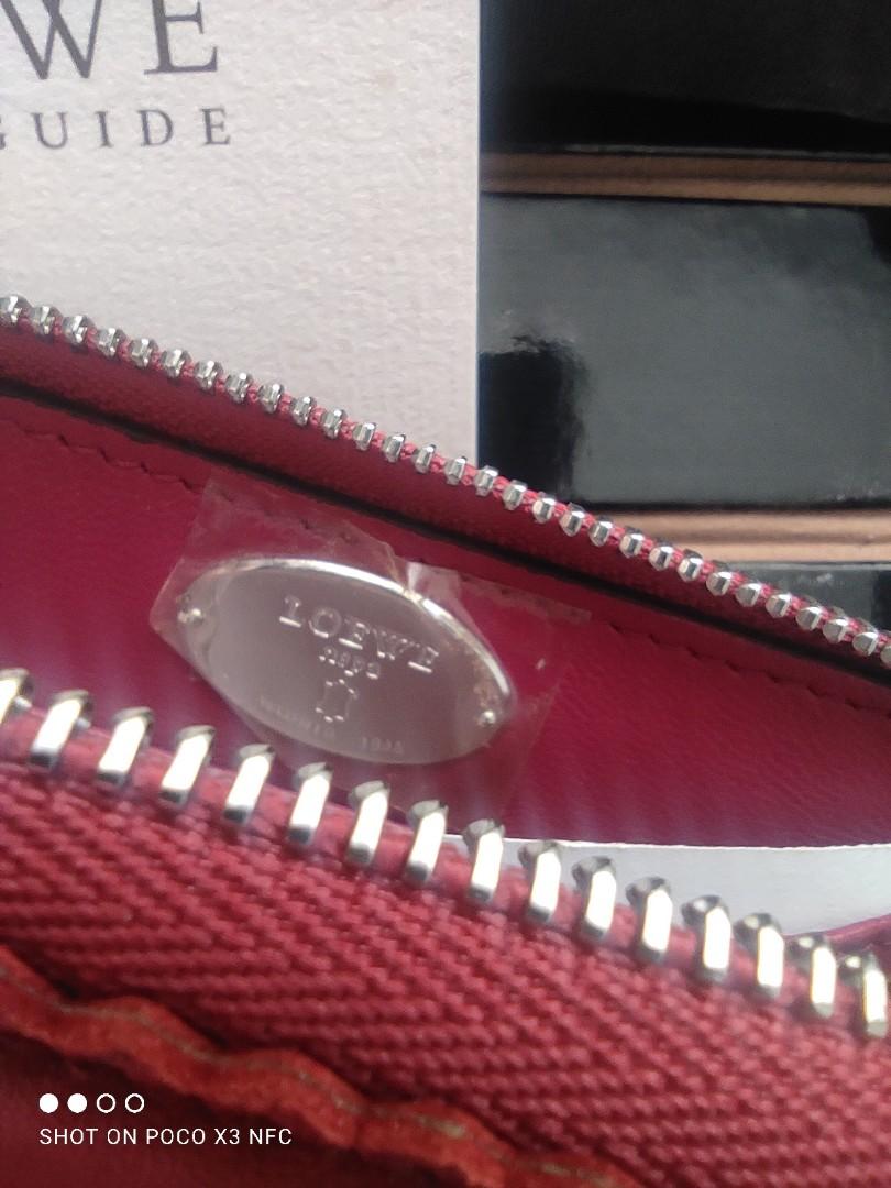 Authentic Loewe Coin and Card Pouch, Luxury, Bags & Wallets on Carousell