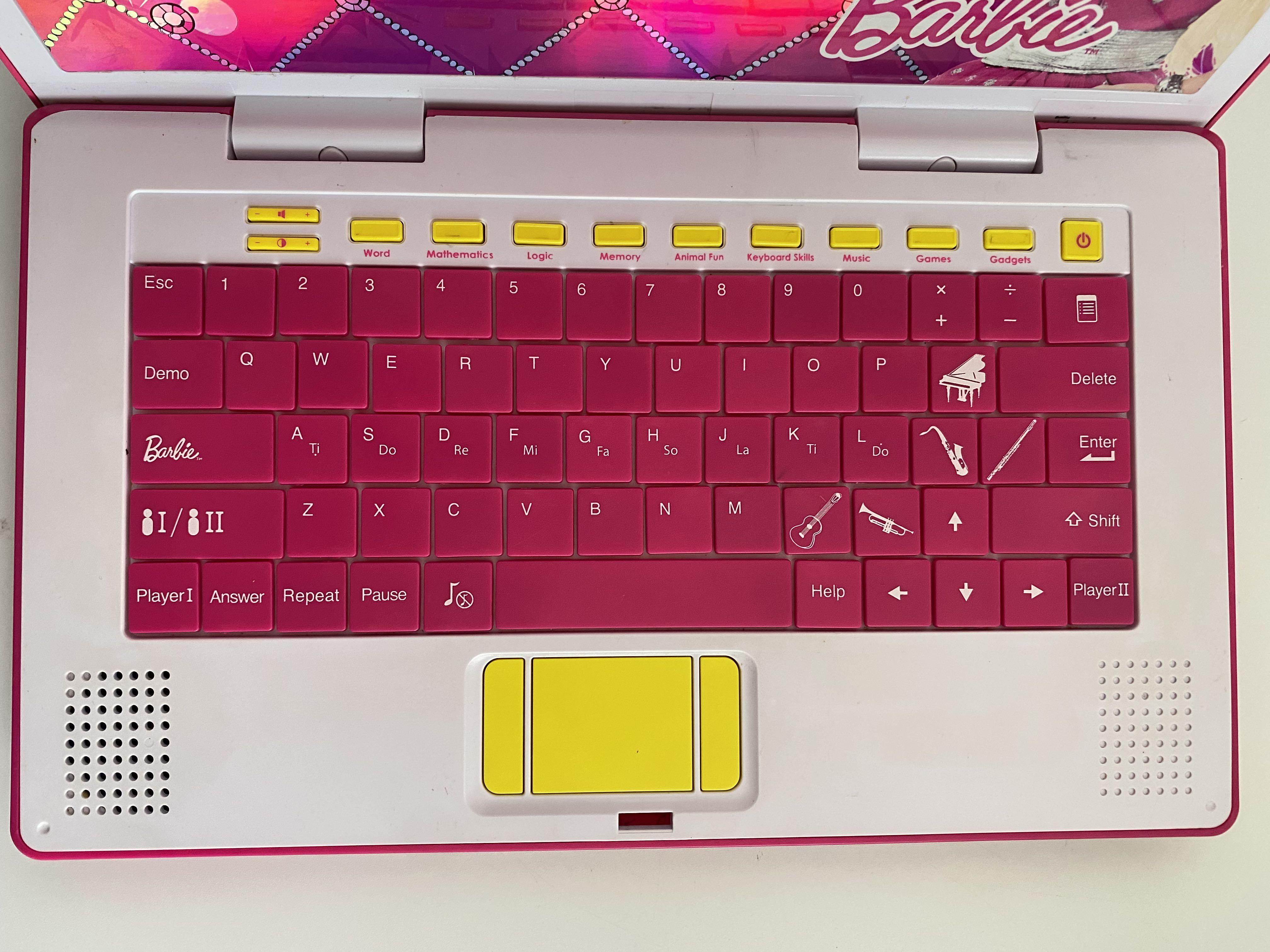 Barbie Laptop, Hobbies & Toys, Toys & Games on Carousell
