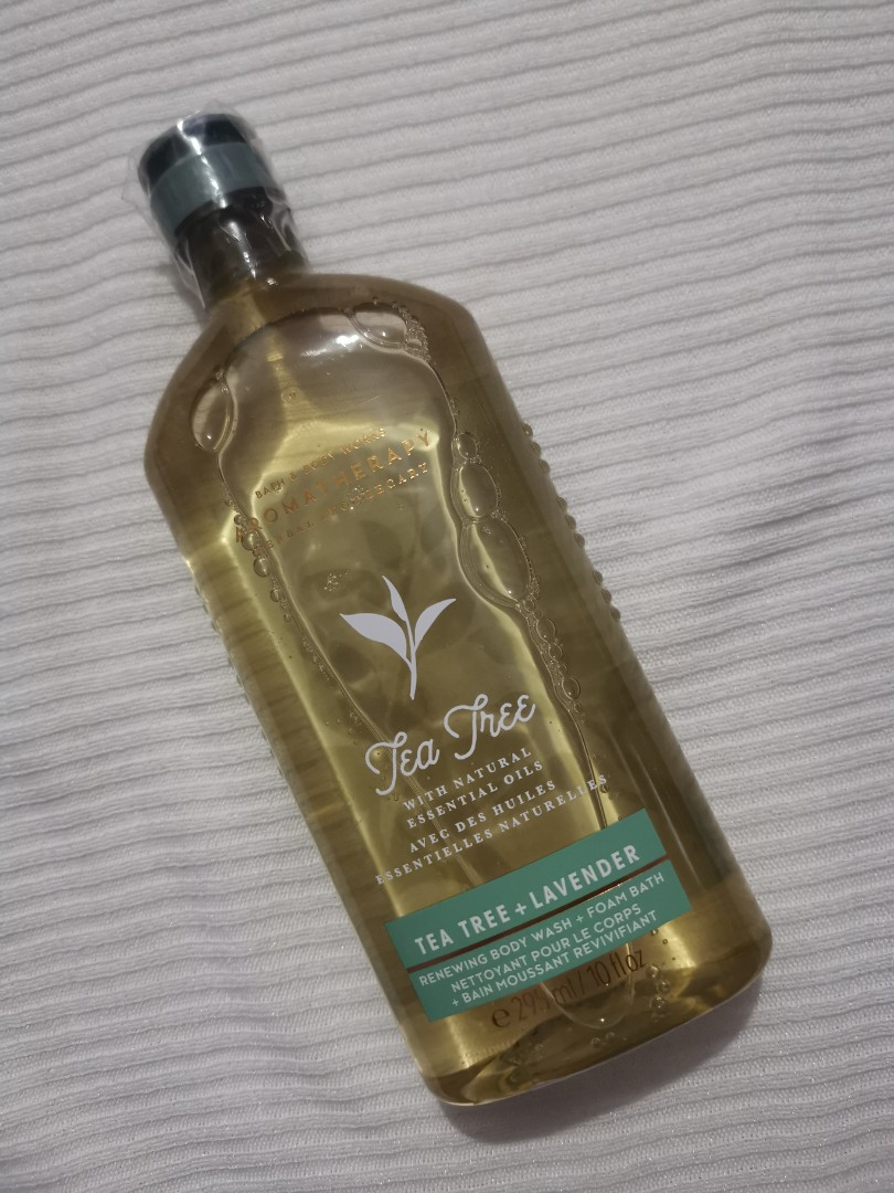 Bath and Body Works Tea Tree Lavender Body Wash Foam Bath, Beauty ...
