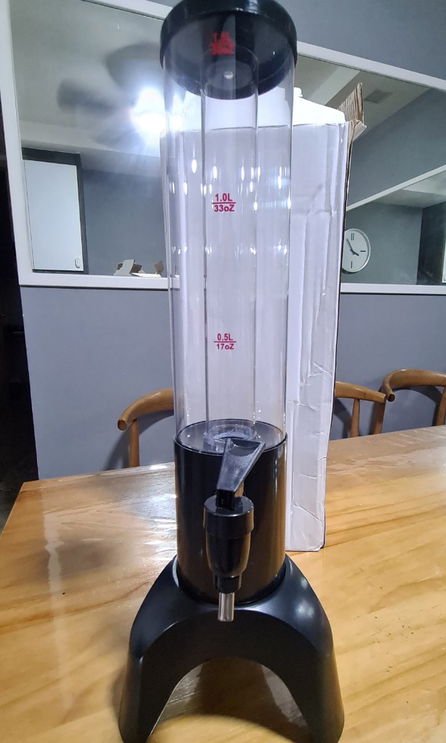 Beer Tower 1.5L, Furniture & Home Living, Kitchenware & Tableware ...