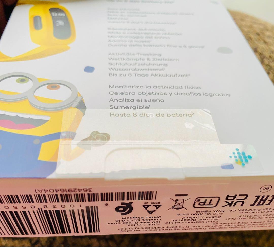 BNIB Authentic Fitbit Minion Special Edition, Mobile Phones & Gadgets ...